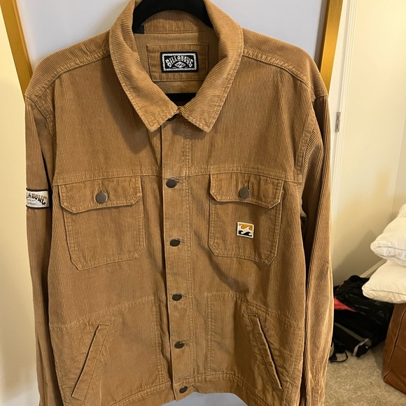 Billabong | Jackets & Coats | Billabong Mens Tan Corduroy Jacket | Poshmark